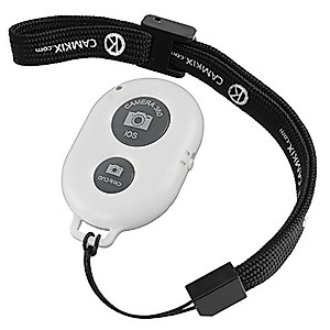 CamKix Camera Shutter Remote Control with Bluetooth Wireless Technology - Create Amazing Photos and Videos Hands-Free - Works with Most Smartphones and Tablets (iOS and Android)