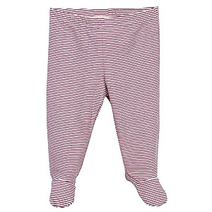 Gerber Baby Girls 3-Piece Shirt, Footed Pant, and Cap Set, Pink, 3-6 Months