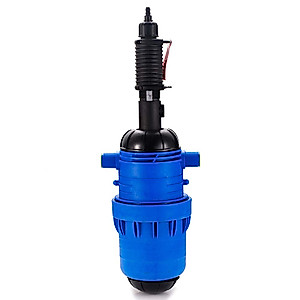 0.2% -2% Water Powered Flow Dosing Pump Hydraulic Chemical Fertilizer Injector Proportioning Dispenser Liquid Diluent Doser Proportioner for Drip Irrigation Mixer Hose Livestock Farm (0.2%:2% 4℃-30℃)
