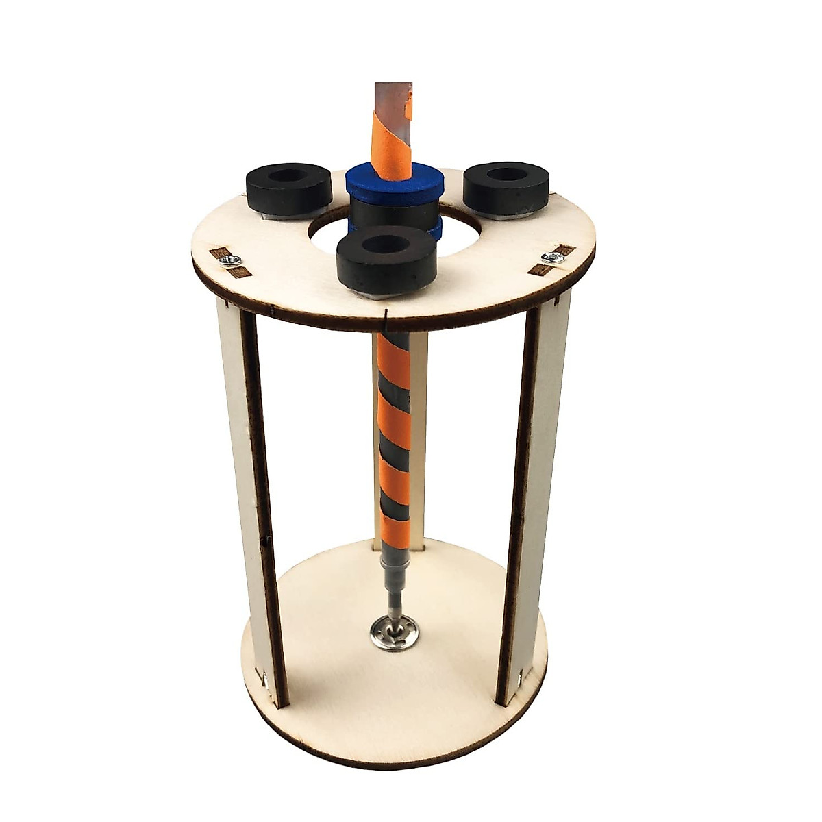 4in1 Anti-Gravity Maglev Educational Science Set for Kids. Perform Fun Experiments and Games by Transforming Magnets to Form a Plane, a Functional Compass, a Floating Arrow, or a Standing Pen