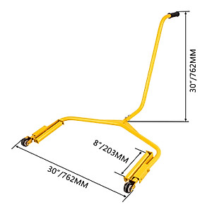 VEVOR Tire Dolly 450 LBS Load Capacity Wheel Dolly Truck Tire Wheel Dolly Heavy Duty Cart Easy to Use Tire Lifting Tool