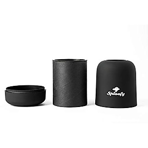 Sploofy PRO II - Personal Smoke Air filter - With Replaceable Cartridge - Trap Smoke and Odor - up to 500 uses (Black)