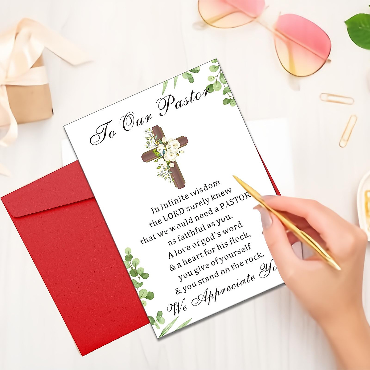 Pastor Appreciation Cards Pastor Appreciation Gifts Pastor Anniversary Cards Wedding Gifts Pastor Card Ministry Appreciation Cards Christian Gift Cards Gifts Thank You Gifts for Pastor Christmas Gifts