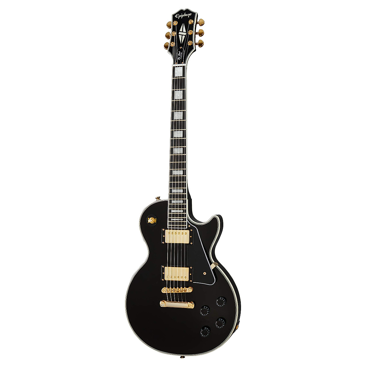 Epiphone Les Paul Custom, Ebony with Gold Hardware