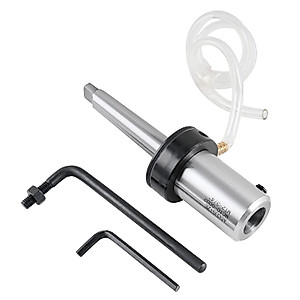 Accusize Industrial Tools Mt2 to 3/4 inch Weldon Shank with Coolant System for Drill-Use Annular Cutter on Drill Press, Mc10-0002