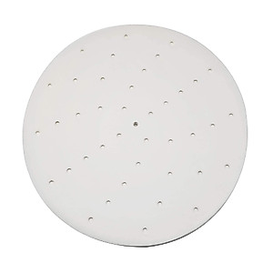 CONIE 12 Inch Steamer Paper Liners, Perforated Parchment Paper for Air Fryer Steaming Basket 100cts