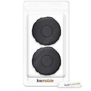 kwmobile Replacement Ear Pads Compatible with Sony MDR-NC7 - Earpads Set for Headphones - Black