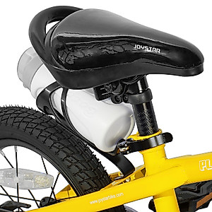 Joystar Pluto 18 Inch Kids Toddler Bike Bicycle with Training Wheels, Rubber Tires, and Coaster Brake, Ages 5 to 9, Orange