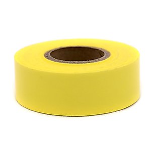 ChromaLabel 0.75 Inch Clean Remove Color Code Tape, 500 Inch Roll, Yellow