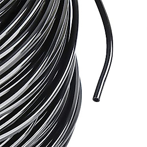 HFDGDFK Garden Watering 3/5mm Hose Irrigation Pipe 1/8'' Tubing Greenhouse Bonsai Plant Flower Arrow Dripper Sprinkler Tube (Color : 80m)