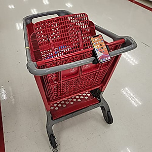 liuliuby Stroller Phone Holder Accessory - Universal Stroller Accessories for Parent, Baby & Toddler – Phone Clamp with Non-Slip Silicon Arm Grip for Belly Bar, Hand Bars, Frames, Shopping Carts