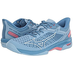 Mizuno Women's Tennis Shoe, Dutch Canal-White, 7