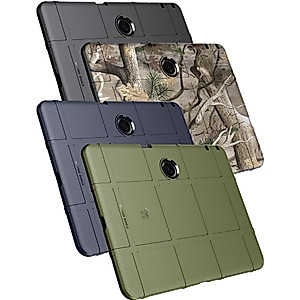 Case for OnePlus Pad 11.6" Tablet (2023), Nakedcellphone Special Ops Tactical Armor Rugged Shield Protective Cover [Anti-Fingerprint, Matte Grip Texture] with Stylus Holder Slot - Matte Black