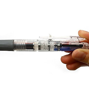 Zebra Sarasa 3 Color Gel Ink Multi Pen - 0.5 mm - Clear Body