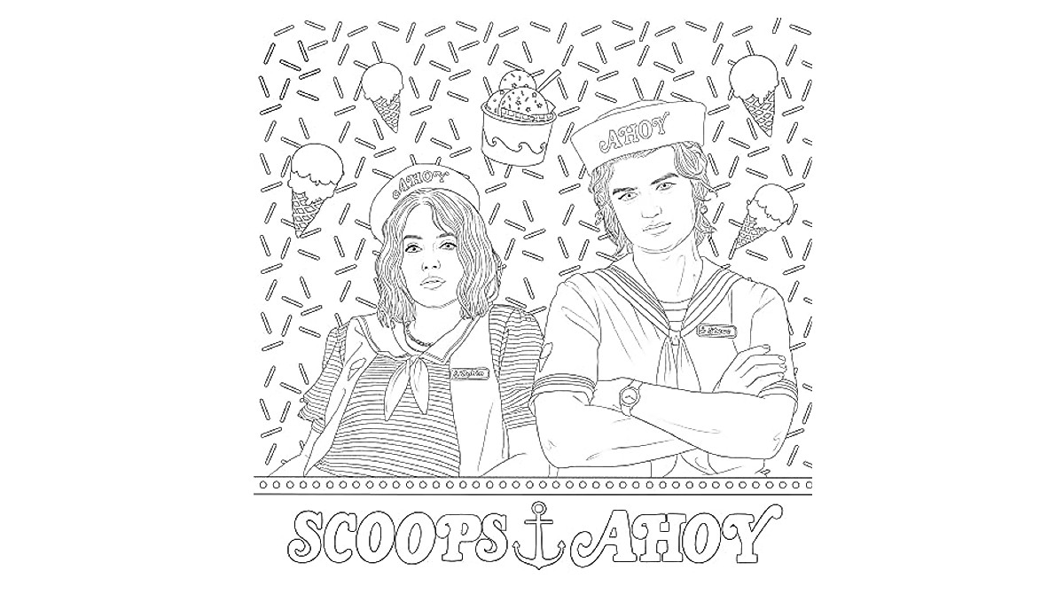 Stranger Things Coloring Book - Official Netflix Edition