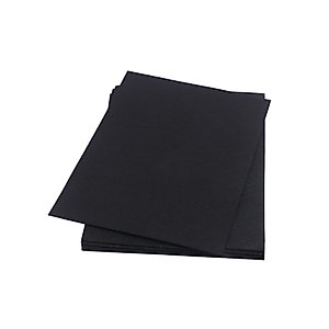YYCRAFT Thick Stiff Felt Sheets Thick Felt 9 Inch X 12 Inch (Thickness:3.2mm) - 10 Pcs Pack, Black