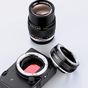 K&F Concept Lens Mount Adapter OM-L Manual Focus Compatible with Olympus OM SLR Lens to L Mount Camera Body
