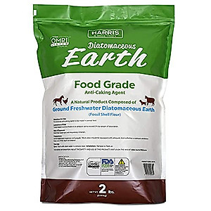 HARRIS Diatomaceous Earth Food Grade, 2lb with Powder Duster Included in The Bag