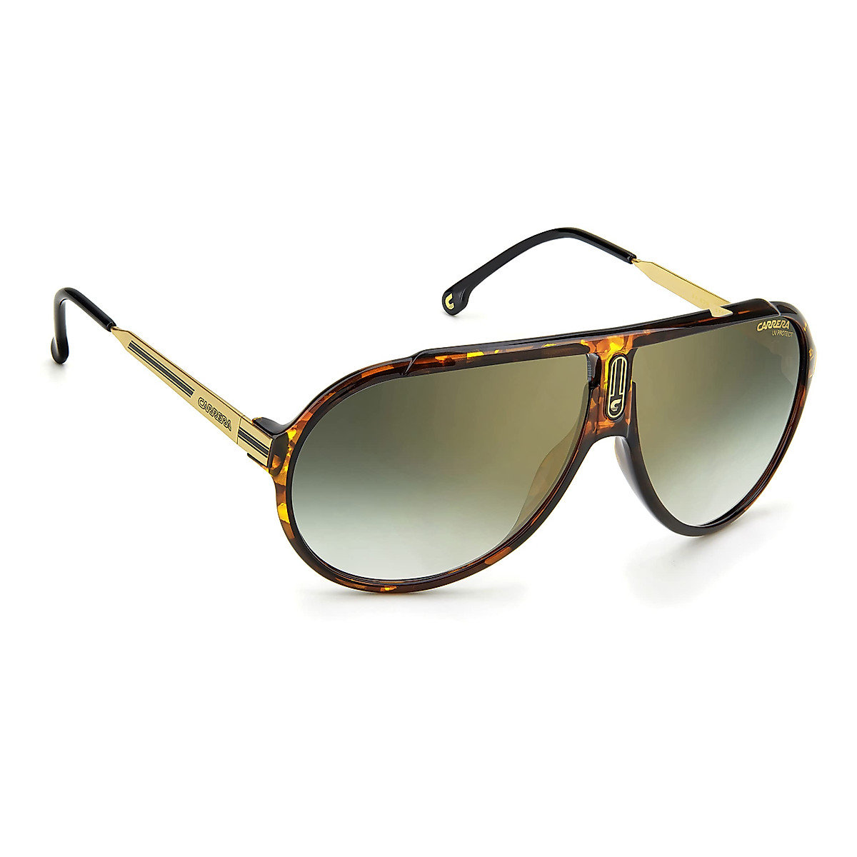 Carrera ENDURANCE65/N Aviator Sunglasses, Havana, 63mm, 10mm