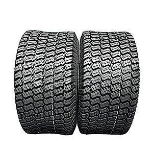 MOTOOS Set of 2 New 24x12.00-12 Garden Lawn Mower Turf Tires 24-12-12 6PLY Tubeless