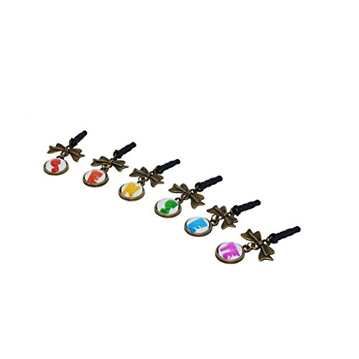 STENES iPod Touch (6th Generation) Case - Luxurious Crystal 3D Handmade Sparkle Diamond Rhinestone Clear Cover with Retro Bowknot Anti Dust Plug - Crown Rabbit Villus Tail/Hot Pink