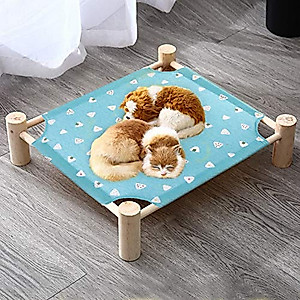 balacoo Elevated Dog Cat Bed Portable Raised Pet Cot for Dogs Puppy Cat Indoor Outdoor