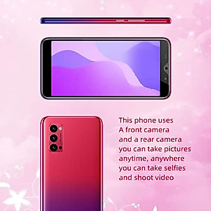 aderroo 1GB RAM 8GB ROM，X11 Android Smartphone, 5.72-inch IPS Full-Screen，Front and Rear Cameras，Only Supports Dual SIM Card Frequency Band of 3GWCDMA：850/2100MHZ，Unlocked Cell Phone（Black）