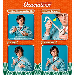 Otamatone [Original Series Kabuki Japanese Character Electronic Musical Instrument Portable Synthesizer from Japan by Cube/Maywa Denki