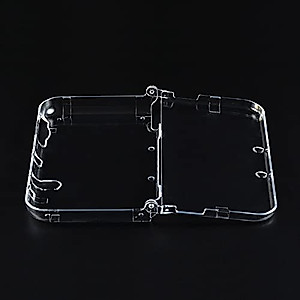 New 3DS XL Case - VSEER Ultra Clear Crystal Transparent Hard Shell Protective Case Cover Skin for New 2015 Nintendo 3DS XL LL - [Hinge Design]