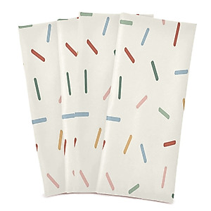 Kigai Colorful Sprinkles Kitchen Towels 18x28inch Ultra Soft Absorbent Quick Drying Kitchen Dish Towels Washable Cleaning Cloths Hand Towels Tea and Bar Towels, 4 Pack