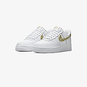 Nike Womens WMNS Air Force 1 '07 ESS DJ9942 101 Barley Paisley - Size 11.5W
