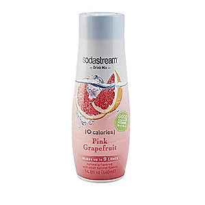SodaStream Pink Grapefruit Zero Calorie, 14.8 Fl Oz (Pack Of 3), 14.8 Fl Oz