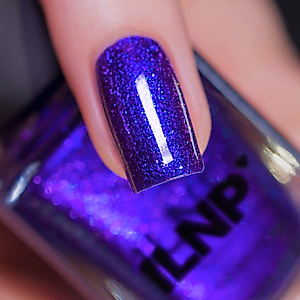 ILNP Last Call - Rich Blue-Violet Shimmer Nail Polish