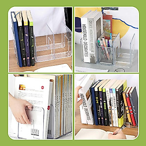 ZIYIME 2 Pcs Purse Organizer for Closet - Acrylic Clear Purse Organizers, Closet Organizers and Storage Purse Handbag Divider Holder, 4 Sections Purse Organizers Dividers in Bedroom Office