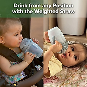 haakaa Weighted Straw Replacement Silicone 1pc, for Gen. 3 Manual Breast Pump Baby Bottle Sippy Cup Conversion Attachment