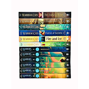Warrior Cats Volume 1 to 12 Books Collection Set (The Complete First Series (Warriors: The Prophecies Begin Volume 1 to 6) & The Complete Second Series (Warriors: The New Prophecy Volume 7 to 12)