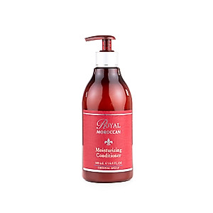 Royal Moroccan Moisturizing Conditioner Hair Products - Moisturizing Conditioner For Dry and Colored Hair 500 ml 16.9 fl.oz, Base of Moroccan Argan oil, For color – Treated Hair, Frizzy Hair.