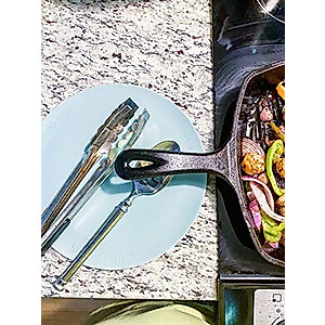 Safe Grabs 2 Color Bundle: Original Multi-Purpose Silicone Microwave Mat | As Seen on Shark Tank, GMA & The View (BPA Free, Heat Resistant, Dishwasher Safe), Blue & Mist