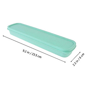 Box Travel Cutlery Chopsticks Black Silverware Picnic Spoon Case Black Flatware Utensil Forks Silverware Cutlery Carrying Case Lip Gloss Containers Camping Tray