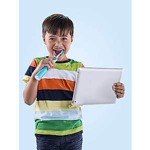 Philips Corded Electric Sonicare Kids Rechargeable Toothbrush with Built-in Bluetooth 2-Pack