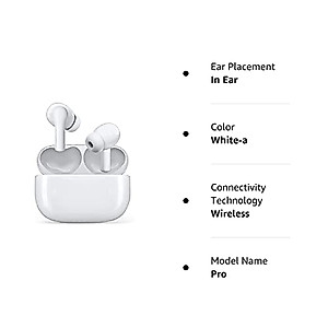 Wireless Earbuds Bluetooth Headphones with 30H Cycle Playtime Built-in Mic Stereo Earphones Sound IP67 Waterproof Sports Headsets Air Buds Pro Touch Control Smart Pop-up Auto Pairing