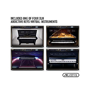 Focusrite Scarlett 2i2 2x2 USB Audio Interface Full Studio Bundle with Creative Music Production Software Kit and CR4-X Pair Studio Monitors and 1/4” Instrument Cables