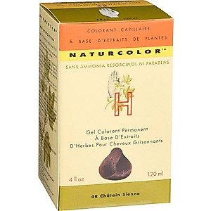 naturcolor Haircolor - Sienna Chestnut Hair Dye, 4 Fl Oz (4R)