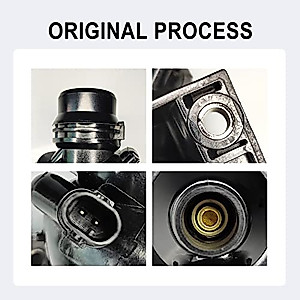 GOCPB 11538648791 Thermostat Housing with Sensor Assembly Replacement for BMW E84 F10 F22 F30 F33 228i 320i 328i 428i 528i X1 X3 X4 X5 Z4 N20 2.0L Replace 11538635689 11538636595 (N20)