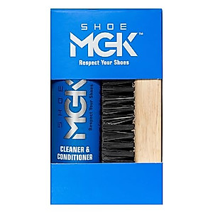 Shoe MGK Starter Shoe Cleaner Kit - Shoe Cleaner & Conditioner for All Shoes, Premium Shoe Brush