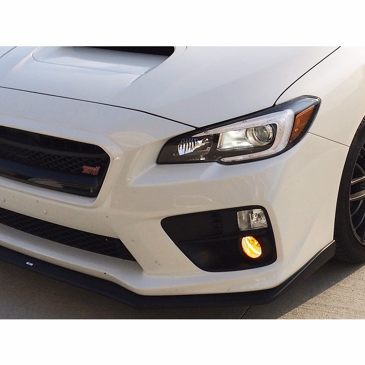 iJDMTOY Pair Selective Yellow Lens Fog Light Lamp Assemblies w/ 55W H11 Halogen Bulbs Compatible with Acura Honda, Compatible with Ford, Compatible WithNissan Subaru Suzuki etc