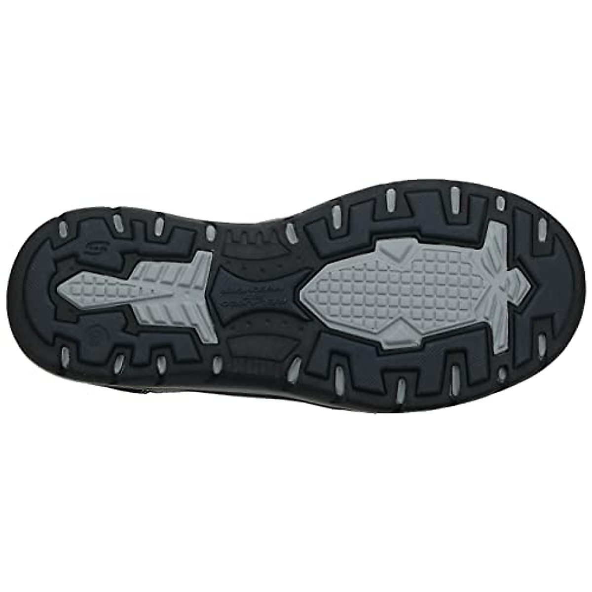 Skechers mens Expected Avillo Moccasin, Black, 12 X-Wide US