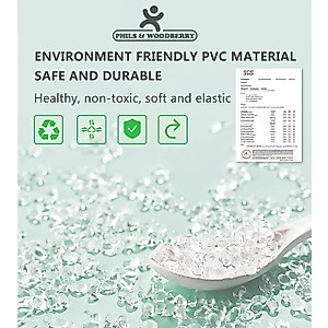 P&W Corner Protector, 2 Shapes, 12 and 20 Packs, Clear Soft Silicone, Residual Free Adhesive,Baby proofing, Child Safety, Furniture Safety, Home Protection.(Round Shaped, Standard (12pack))