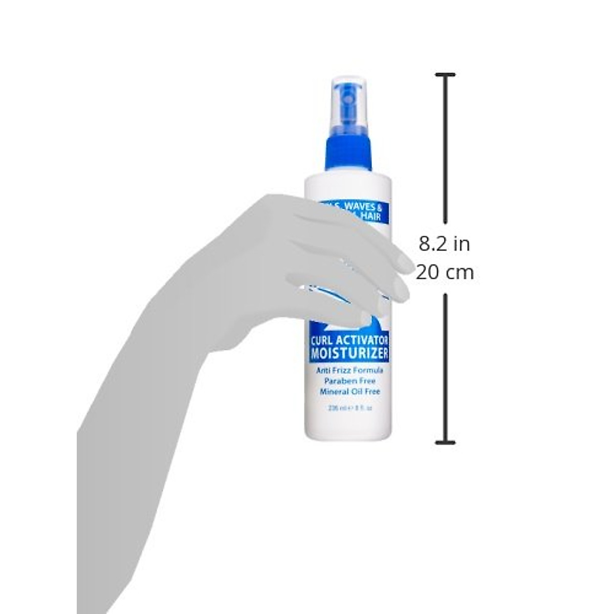 Luster's S-Curl Activator, Moisturizer No Drip, 8-Ounce Spray Bottle