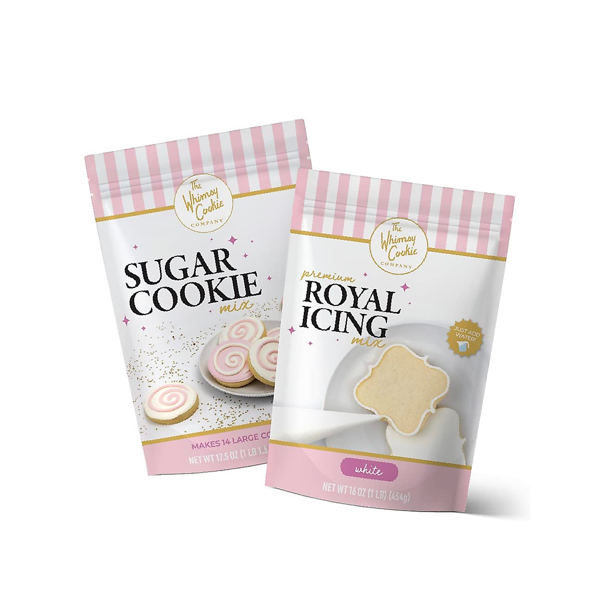 Whimsy Cookie Company PREMIUM White Royal Icing Mix, 16 oz